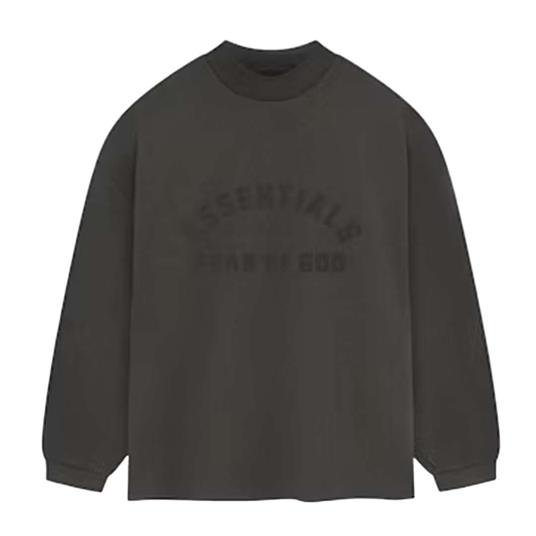 Fear of God Essentials Long Sleeve Heavy Jersey Ink (SS24)