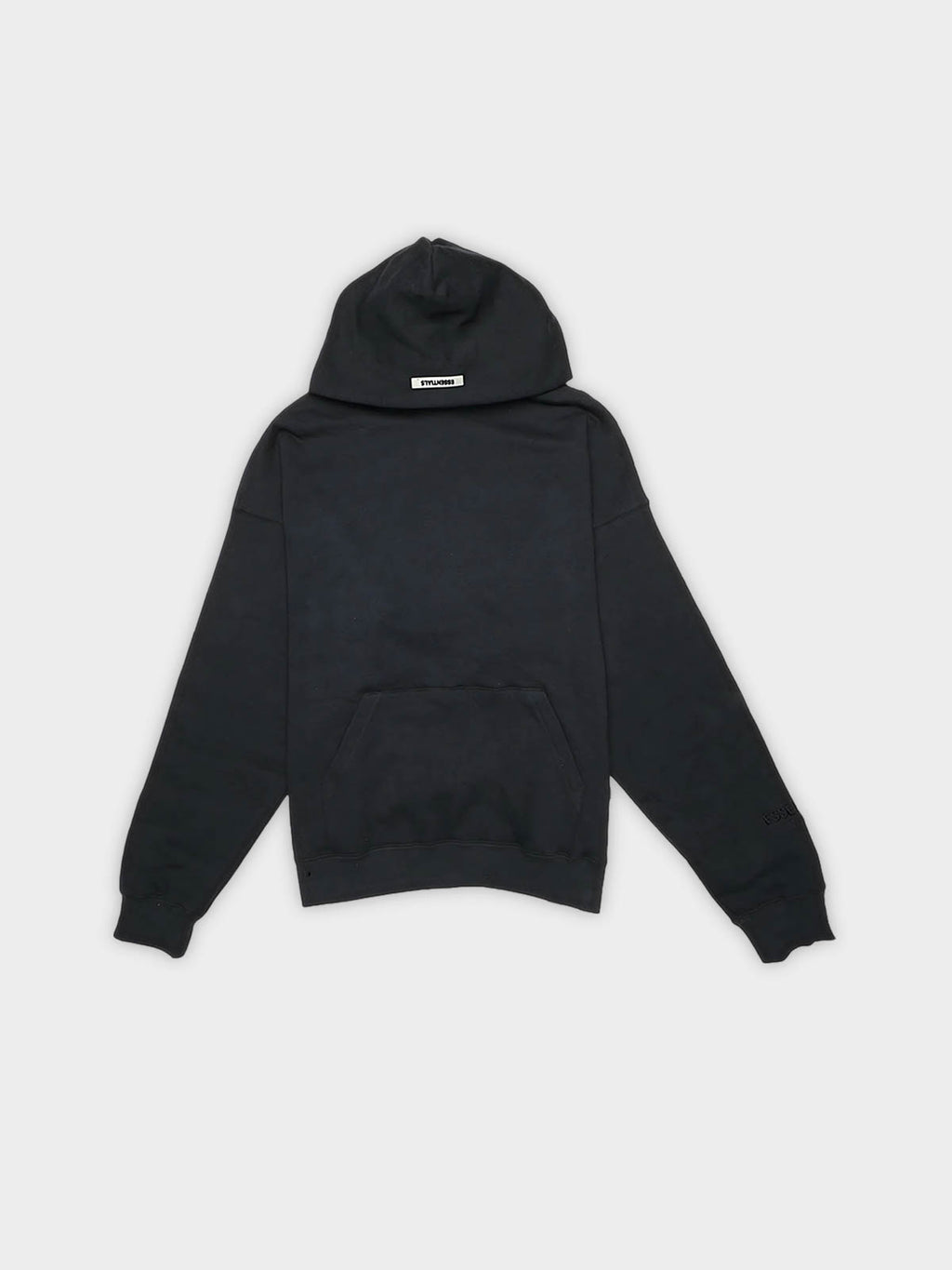 Fear Of God Essentials Hoodie Black 3M Reflective (FW19) – GENESIS17