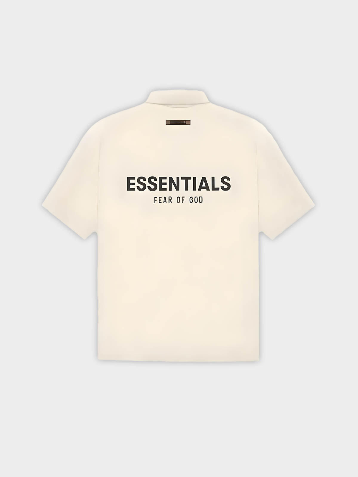 Fear of God Essentials T-Shirt Polo Cream (FW20) – GENESIS17