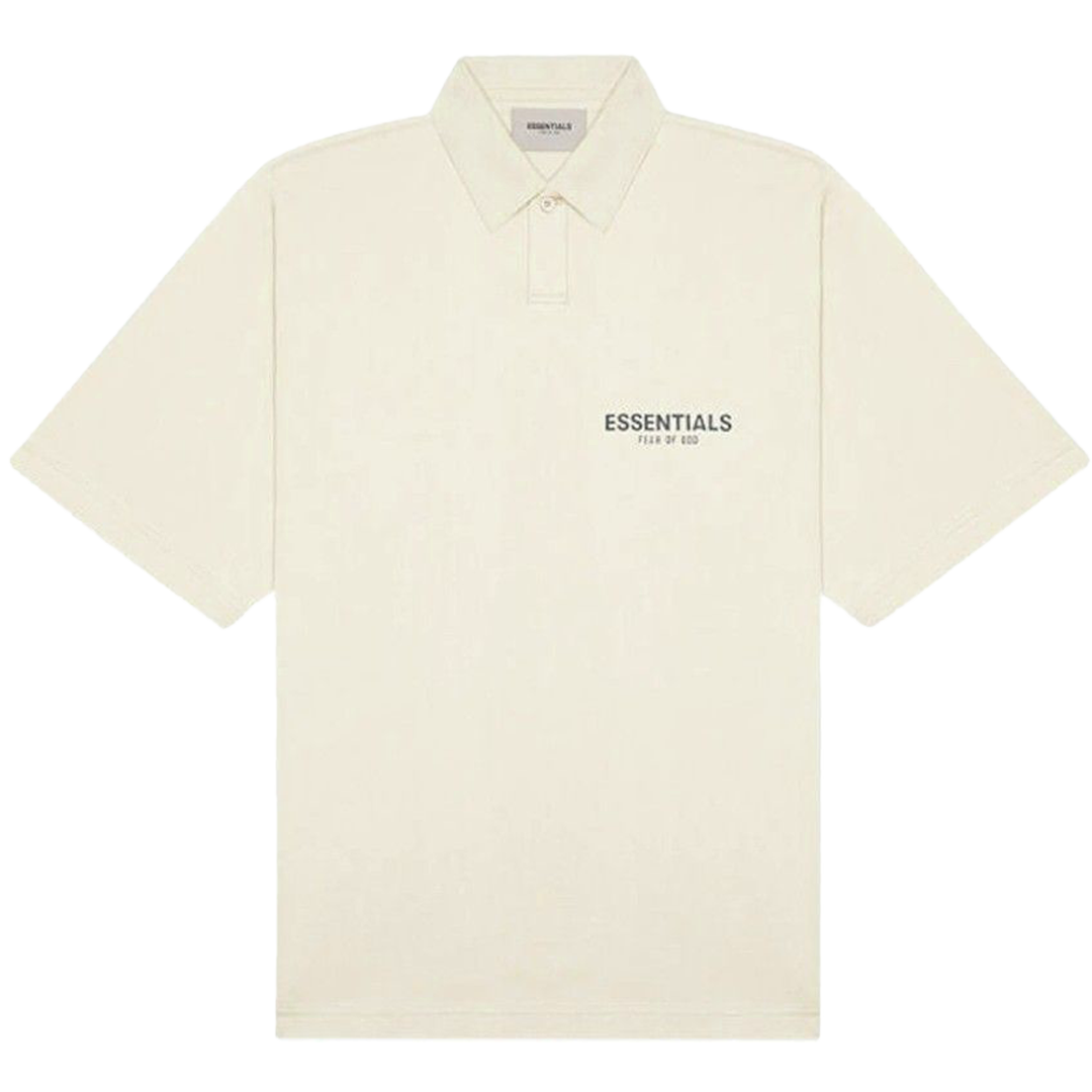 Fear of God Essentials T-Shirt Polo Cream (FW20)